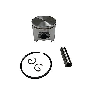 EngineRun 44MM Piston & Piston Ring Kit Compatible With Husqvarna 340 343 345 346 xp 350 353 Chainsaw OEM 503907371