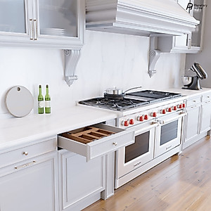 Planetary Home Baggie Organizers - Premium Charred Moso Bamboo Kitchen Wall & Drawer Customizable Baggie Organizers, For Slider, Freezer, & Storage Bags up to Gallon Size (4, 1 Large, 3 Medium)