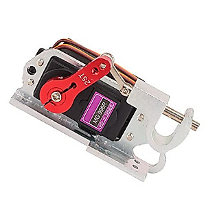 RC Drone Dispenser, Stable Metal Gear Shockproof RC Drone Throw Device for Playing,Model Aircraft Accessories