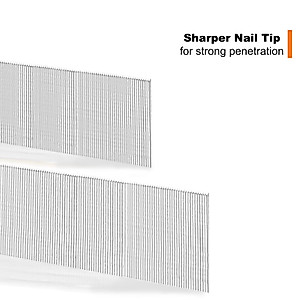 KIMSING 23 Gauge Stainless Steel Micro Pin Nails 9,000 PCS/Box, 1-inch (25mm) Headless Pins Fits Pneumatic Pin Nailer and Air Power Pinner for Furniture (P625SS)