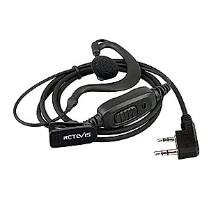 Retevis RT21 Adult Walkie Talkies(6 Pack) with Headsets (10 Pack), 2 Way Radio Hands Free with Six-Way Multi Gang Charger Long Range for Organization Business, C Shape Earhook Walkie Talkie Earpiece