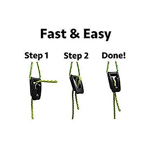 LITEOUTDOORS Ultralight Tent Stake Kit - 12 Aluminum Tent Pegs, 100' Reflective Guyline, 12 Cord Tensioners - for Backpacking, Hiking, Camping