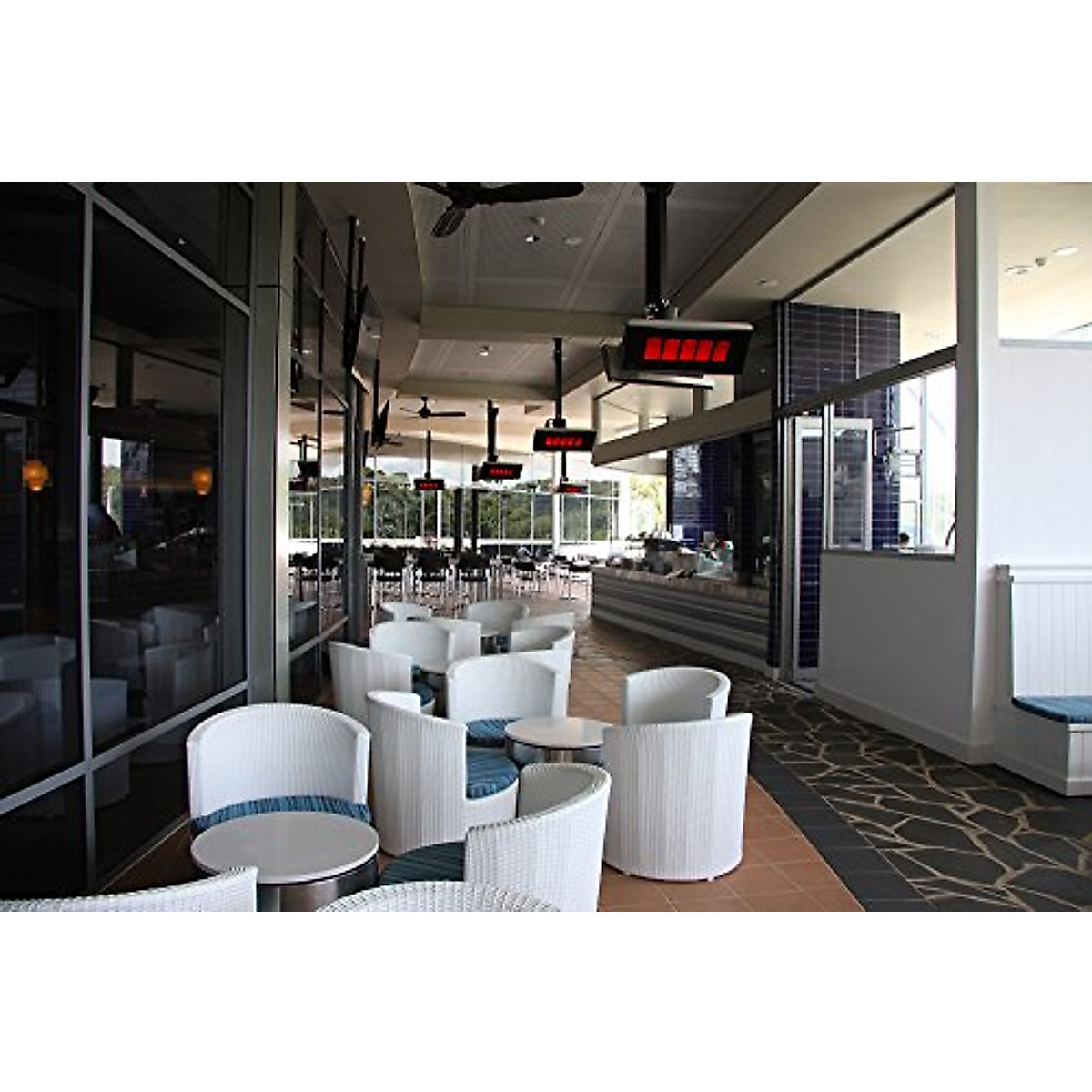 Bromic Heating BH0110003-1 Smart-Heat Platinum 500 Radiant Infrared Patio Heater, Natural Gas, 39800 BTU