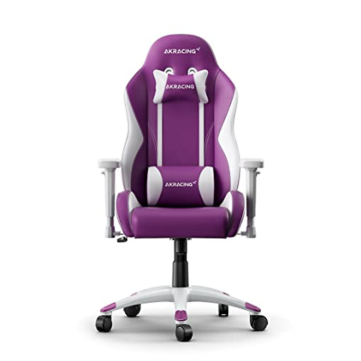 AKRacing California Gaming Chair XS Extra Small, Swivel, Rocker and Seat Height Adjustment Mechanisms with 5/10, Purple