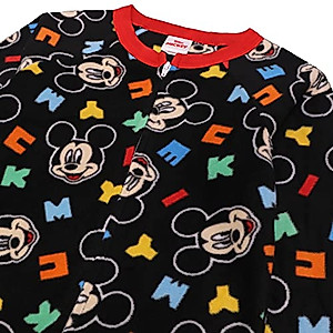 Disney Unisex Kids' Mickey Mouse Footed & Footless One Piece Fleece , MICKEY BUD 3, 2T
