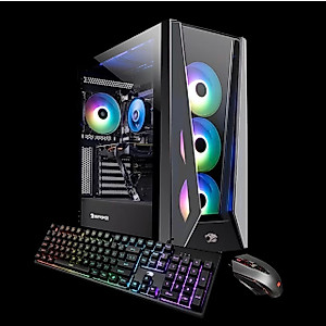 iBUYPOWER Gaming PC - TraceMR258i, Ryzen 7 5700, RTX 3060 12GB, 1TB SSD, RGB, Windows 11 Home