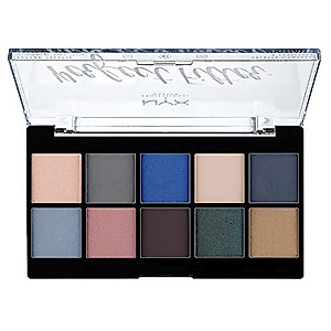 NYX PROFESSIONAL MAKEUP Perfect Filter Shadow Palette, Eyeshadow Palette, Marine Layer