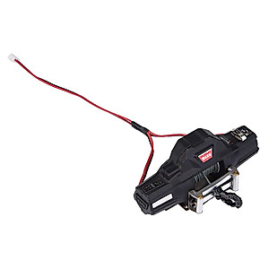 Drfeify RC Model Vehicle Dual-Motor Winch,1/8 Scale Accessory with Remote Controller
