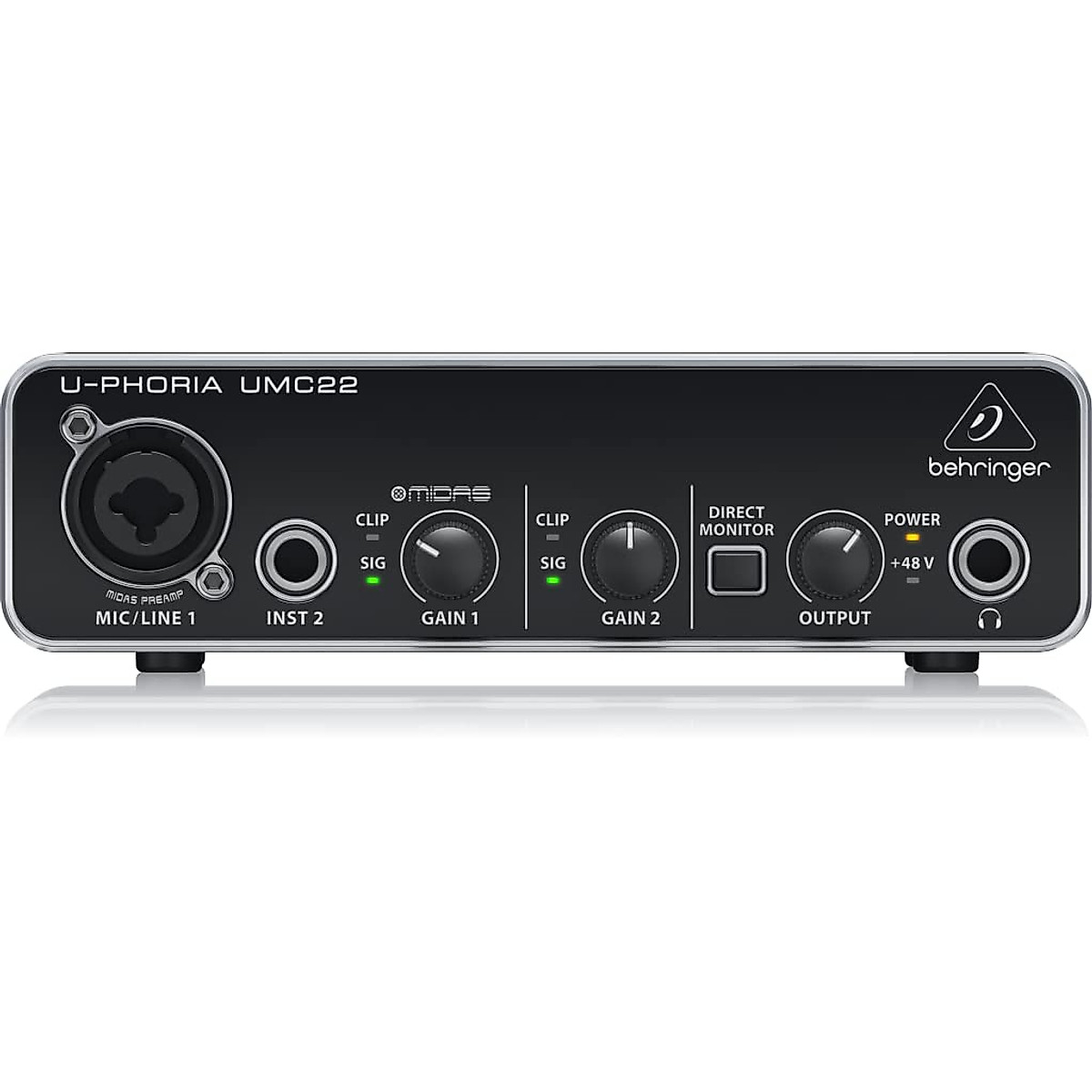 Behringer U-Phoria UMC22 USB Audio Interface