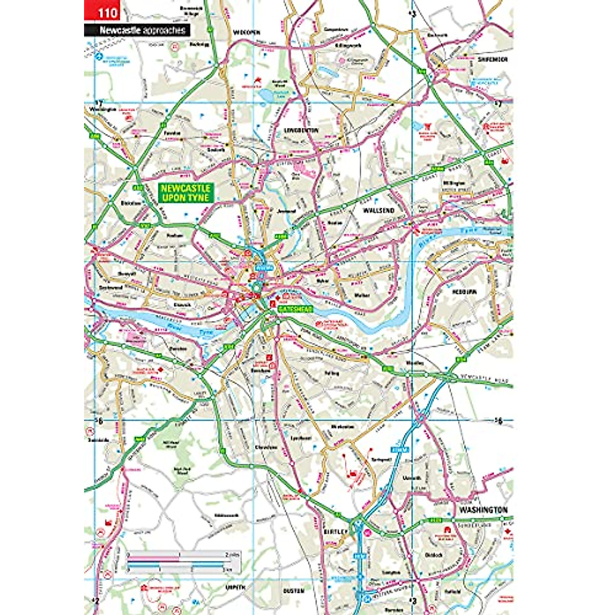 2022 Philip's Big Road Atlas Britain and Ireland: (A3 Spiral binding) (Philip's Road Atlases)