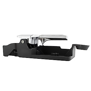 BOXI Interior Rear Right Passenger-Side Chrome Door Handle For 2006-2012 Ford Fusion 2007-2012 Lincoln MKZ 2006 Lincoln Zephyr 2006-2011 Mercury Milan (Replaces 6E5Z 5422600-A, 6E5Z5422600A)