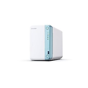 QNAP TS-251D-4G 2 Bay Home NAS with Intel® Celeron® J4005 CPU and One 1GbE Port