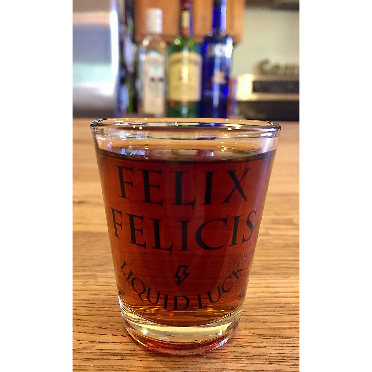 GO FROZEN Felix Felicis Shot Glass-Liquid Luck-Inspired by Harry Potter Barware Gifts for Adults