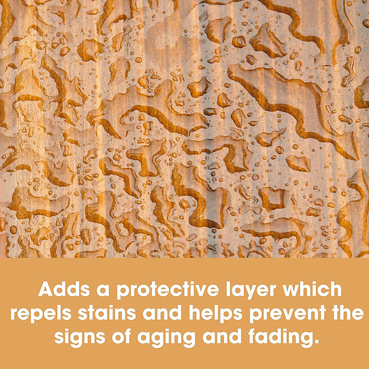 Furniture Clinic Boiled Linseed Oil for Wood Furniture & More | 8.5oz Refined Oil | Restore a Finish for Furniture, Table Tops, Stone & Metal | Wood Care for Interior Oak, Pine, Teak & More | Glossy