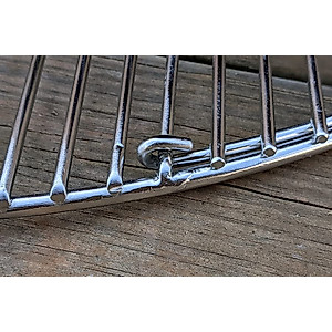 Slow 'N Sear SnS Grills 26" Stainless Steel Hinged Replacement Charcoal Cooking Grate