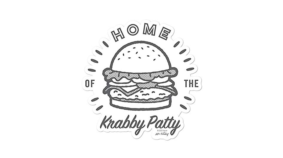 SpongeBob Krusty Krab Die Cut Sticker - Show Your Love