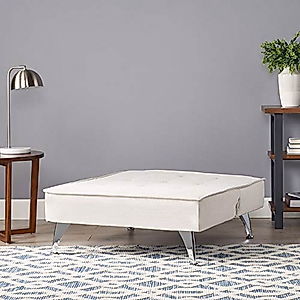 Christopher Knight Home Gemma Fabric Sofa Bed, Mellow Ivory, Dimensions: 37.00”D x 36.25”W x 29.00”H