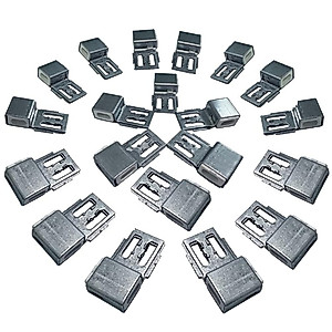 Qinwuwu XXHong Couch Spring Repair Kit Sofa Spring Clips for Sofa Chair Bed Couch Spring Repair Accessories Spring Buckle 20 PCs