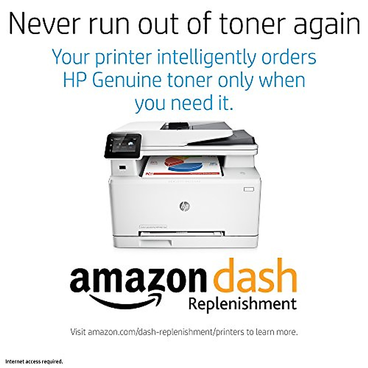 HP LaserJet Pro M277dw Wireless All-in-One Color Printer (Renewed)