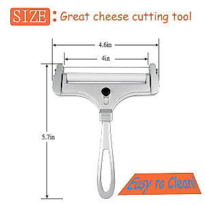 Antaijihua cheese slicer with wire, adjustable thickness cheese cutter