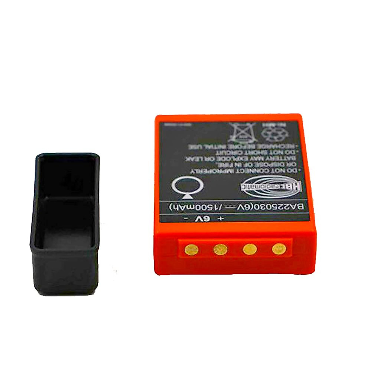 WELLVEUS 2Pcs BA225030 6V 1500mAh Ni-Mh Battery for HBC Pump Truck Remote Control Battery