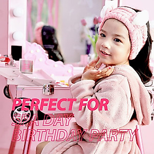 [ peach and ] Ballerina Face Mask Sheet for Kids, Children | Facial Mask made with 100% Cotton (5pcs)