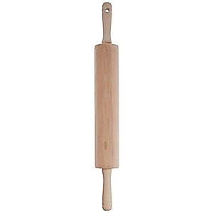 J.K. Adams BRP-1 10-1/2-Inch by 2-1/8-Inch Maple Bakers Rolling Pin