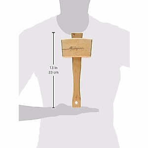 Big Horn 26016 16 oz Beech Wood Carving Mallet