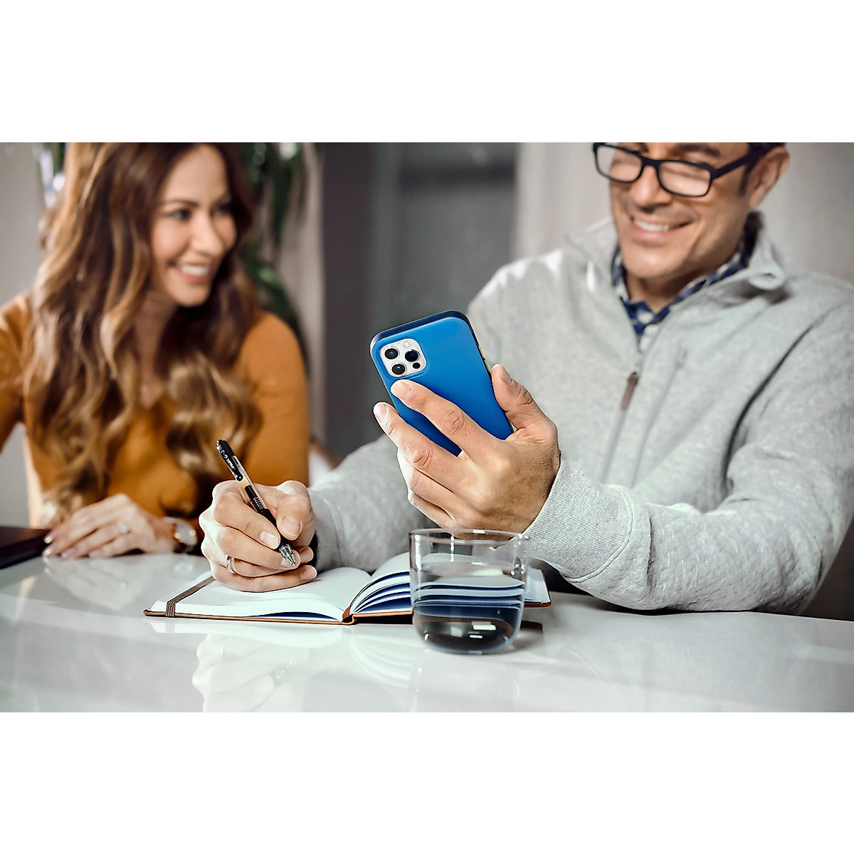 OtterBox iPhone 13 Pro Max & iPhone 12 Pro Max Commuter Series Case - Maven Way, Slim & Tough, Pocket-Friendly, with Port Protection