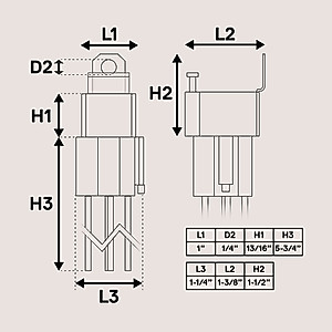 TRUE MODS 6 Pack 4-Pin 12V Bosch Style Fused Relay Switch Kit [Interlocking Harness Socket Holder] [14 AWG Hot Wires] [SPST] [30 Amp] 12 Volt Automotive relays with Fuse for Auto Cars