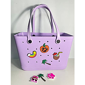 kvcezxu Beach Bag Charm Accessory, Water Bottle Holder Charm Accessory Compatible with Bogg Bags Hole Bags, Keep Bottles or Drink Cans Handy with your Tote Bag