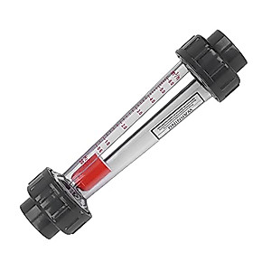 Alvinlite 600-6000L/H Liquid Flow Meter Rotameter ABS Plastic Tube Water Liquid Flow Meter LZS-32D Rate Gauge High Accuracy