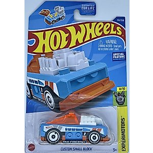 Hot Wheels 2022 - Custom Small Block- Experimotors 8/10 [Blue] 151/250