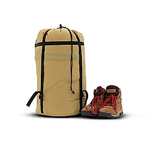 Bushnell Hooded Canvas Sleeping Bags | 20 Degree Sleeping Bag with Heavy Flannel Lining for Cold Weather Camping