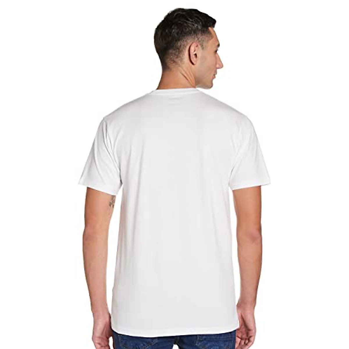 Vans Guys' Short Sleeve Left Chest Logo Tee White L