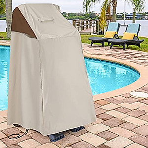 SELUGOVE Caddy Cover,Khaki Thick Fabric Waterproof Caddy Cover