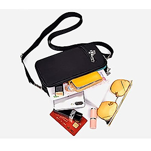 Kimwing Phone Case Bag Crossbody for Samsung Galaxy A50 A20 A21 A32 A52 / S21 S20 Ultra/Note 20 Ultra / S20 FE/Moto G Power Stylus/LG Stylo 5 / OnePlus Nord 10 5G, Girls Women Purse Wallet (Blue)