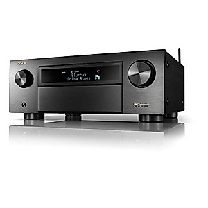 Denon AVR-X6700H 11.2-Channel 8K AV Receiver with 3D Audio and Amazon Alexa Voice Control with Denon Home 250 Wireless Streaming Speaker (Black)