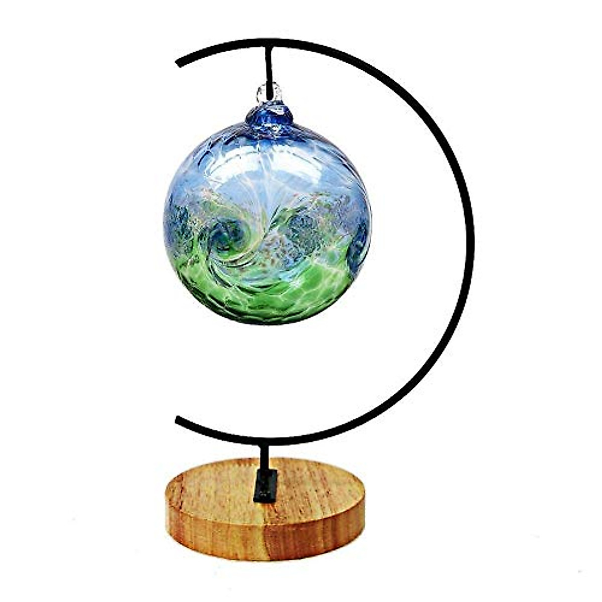 YY YEARCHY Awesomes Ornament Display Stand Metal Air Plant Flower Pot Holder for Hanging Glass Globe Ball
