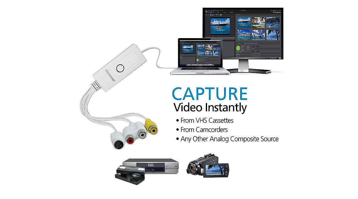 Capture VHS to Digital with VC500MAC - Diamond Multimedia