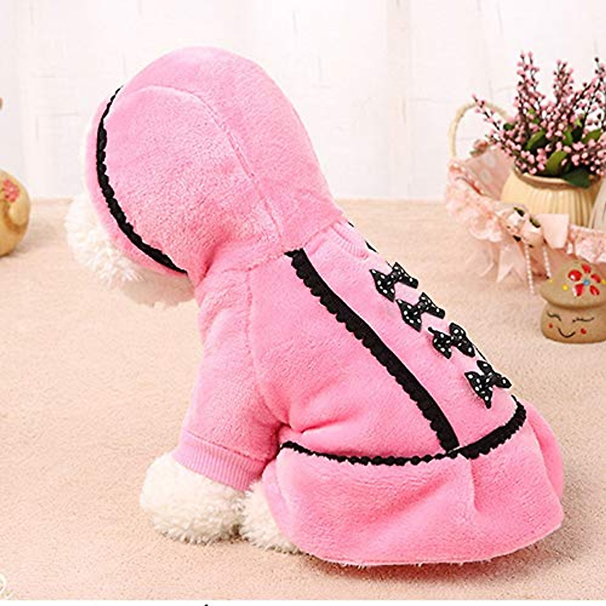 Pet Costume Apparel Clothes Jacket Puppy Dog Coat Supplies Winter Pet Clothes Dog Accessories XSmall Dog Dress