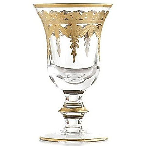 Arte Italica Vetro Gold Water/wine Glass