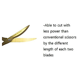 NAKABAYASHI Stationery Hikigiri Slim Scissors for Delicate Cutting (Dark Gray)