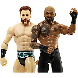 Mattel Sheamus vs Ricochet Championship Showdown 2-Pack 6-inch Action Figures Monday Night RAW Battle Pack for Ages 6 Years Old & Up
