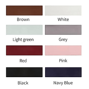 Fishinsea 8 Pack Sport Headbands for Women, Elastic Soft Fabric Non-Slip Hair Bands Hair Warp for Daily Workout Yoga Running Sports