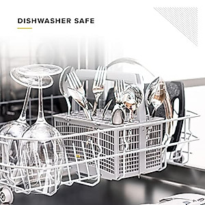 TABLE 12 26-Piece Stainless Steel Flatware Set with Beveled Round Edges, Service for 4