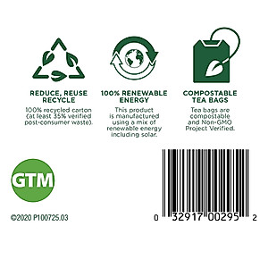 Traditional Medicinals Organic Green Tea With Toasted Rice, Matcha (Pack of 2) 32 Tea Bags Total