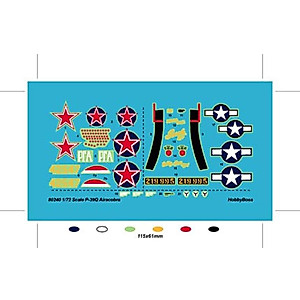 Hobby Boss P-39Q Airacobra Airplane Model Building Kit