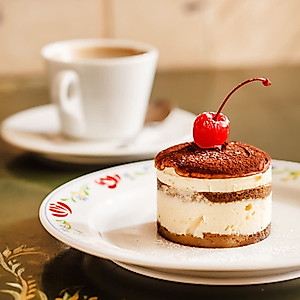 6 Pieces Round Cake Ring Mold, 3 inch Stainless Steel Mousse Mould, Mini Pancake Pastry Dessert Baking Ring Mold