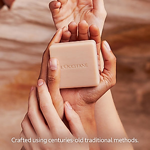 L'OCCITANE Shea Butter Extra-Gentle Solid Hand & Body Soap: Citrusy Shea Verbena, Relaxing Shea Lavender, Shea Milk, Vegetable Based, Artisanal, Vegan